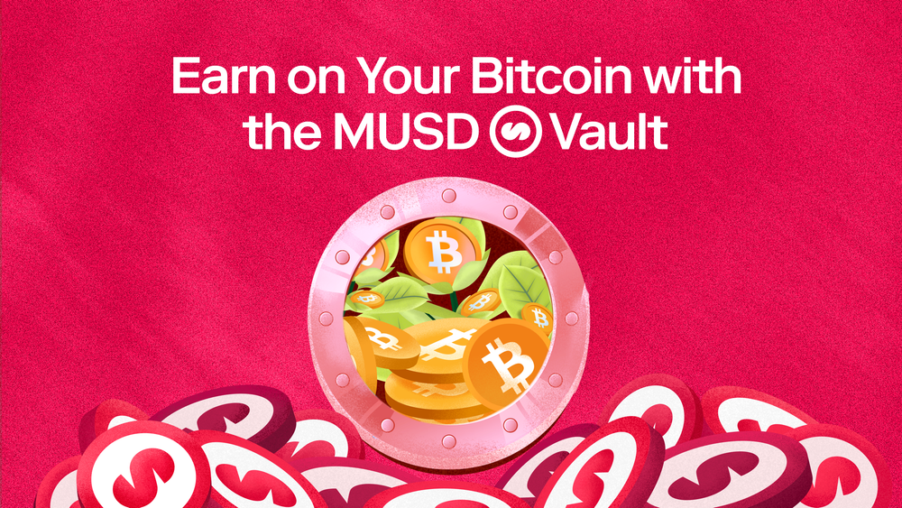Earn Stablecoin Yield Powered by Bitcoin with Mezo's MUSD Vault