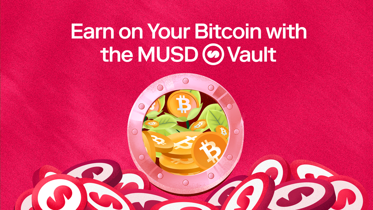 Earn Stablecoin Yield Powered by Bitcoin with Mezo's MUSD Vault