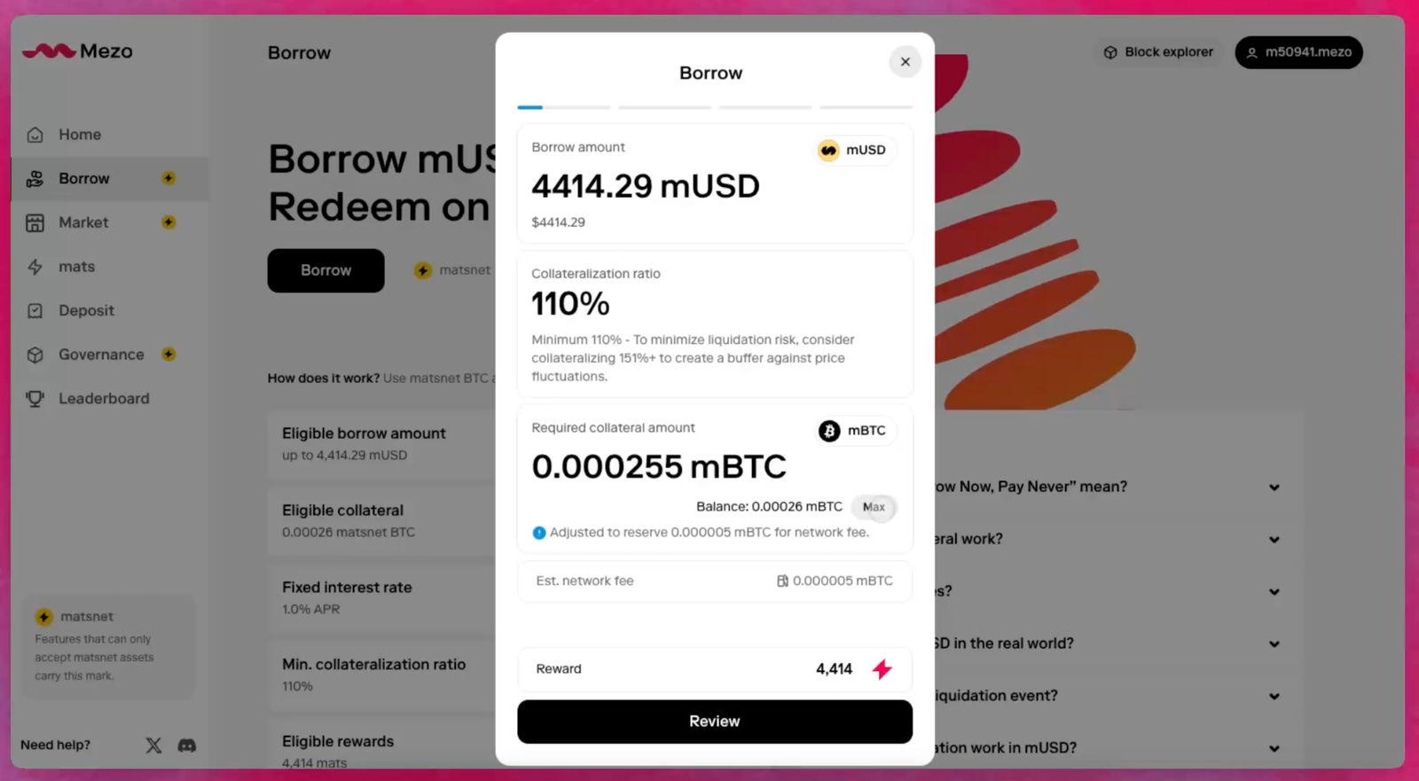 Borrow against your Bitcoin with MUSD