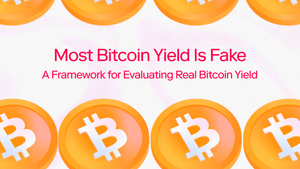 Most Bitcoin Yield Is Fake